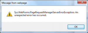 SharePoint error when editing a wiki page: Sys.WebForms ...
